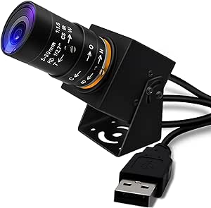 Amazon.com: SVPRO 2MP Global Shutter USB Camera 90FPS High Speed Camera with 5-50mm Zoom Lens ...