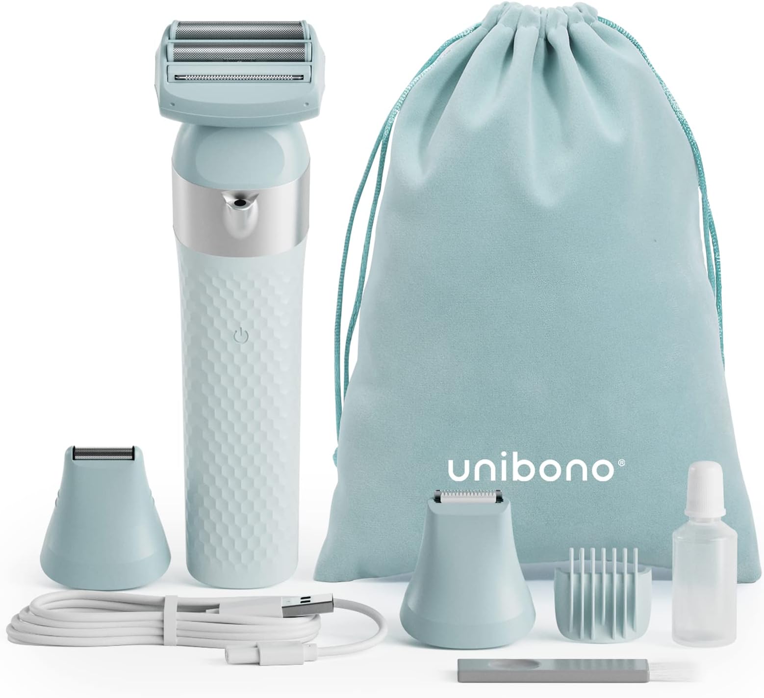 Amazon.com: Unibono 3-in-1 Electric Razor for Women,Dual-Foil Electric ...