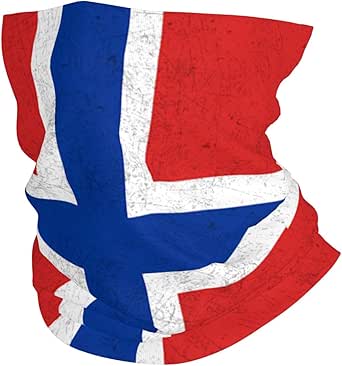 Amazon.com: Norway Norwegian Vintage Flag Neck Gaiter Balaclavas for ...