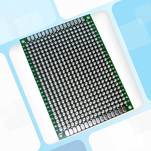Amazon.com: 10 pcs lot 2.54MM spacing 5 7CM universal board Hole board ...