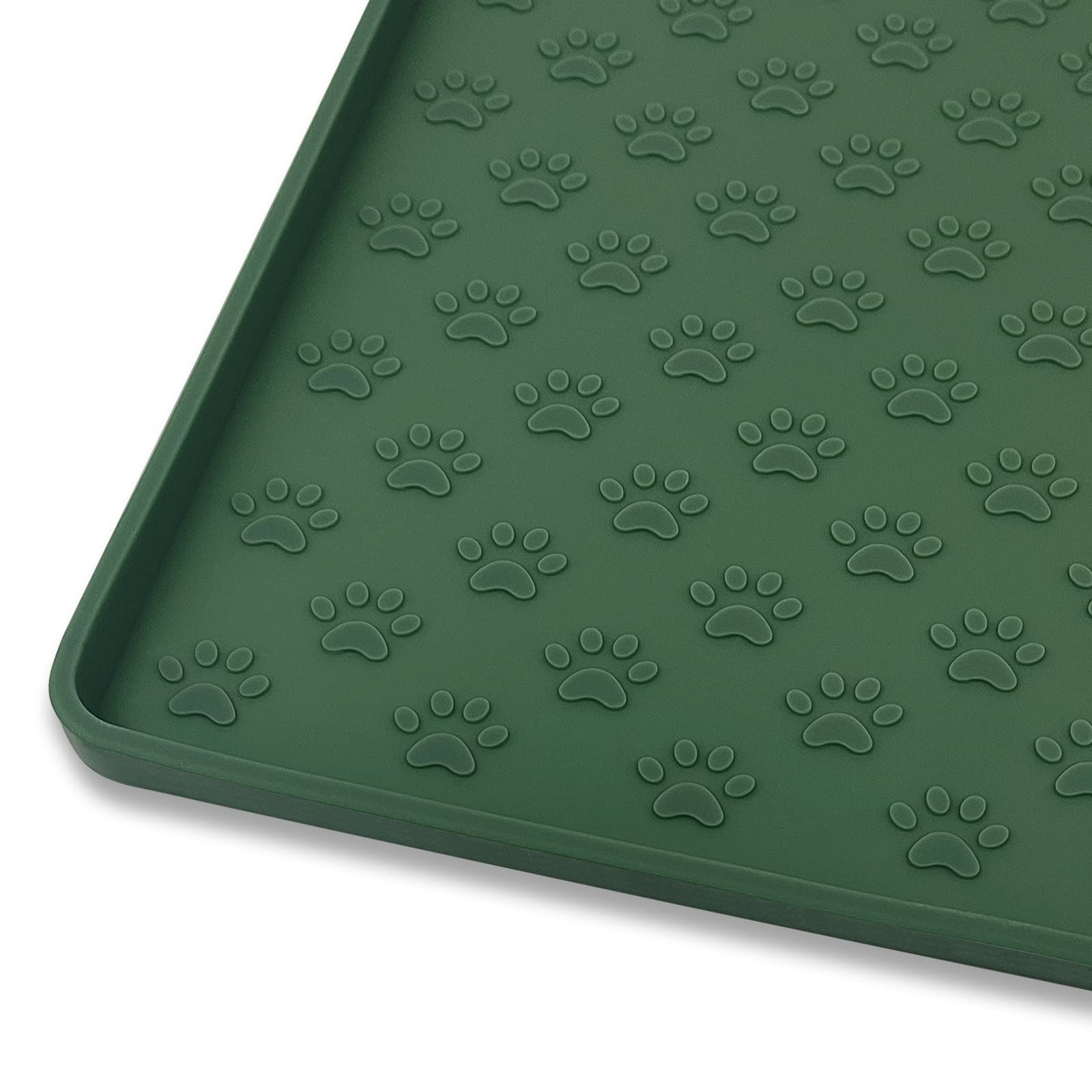 Amazon.com: Ptlom Pet Placemat for Dog and Cat, Waterproof Silicone Pet ...
