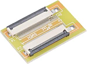 uxcell 0.5mm Pitch 32 Pins to 32 Pin Extension Connector Aapter for FFC ...