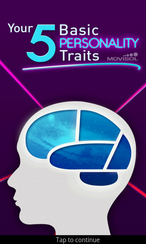 Your five basic personality traits - App on the Amazon Appstore