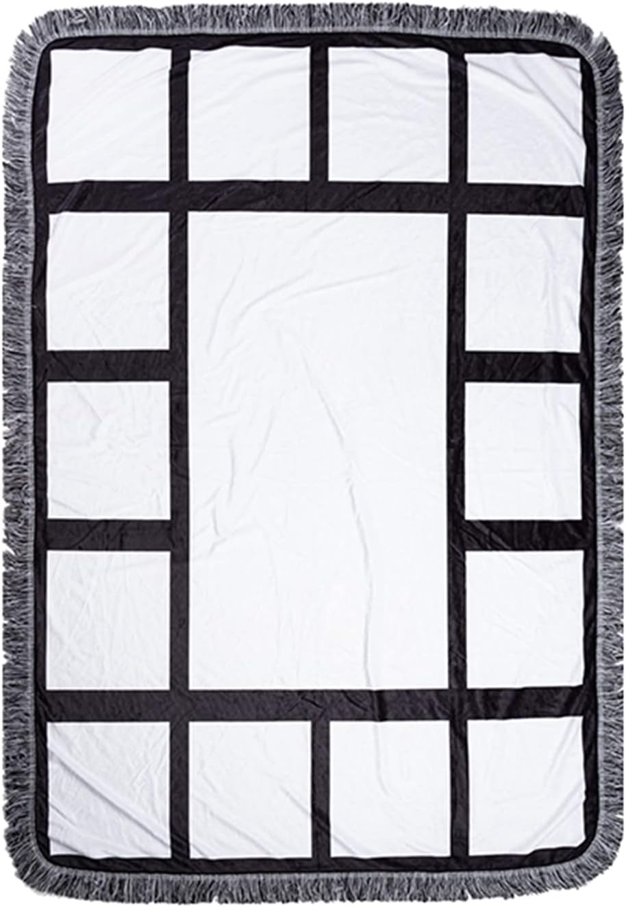 Amazon.com: Tanawa Sublimation Blankets with 15 Printable Panel，Custom ...