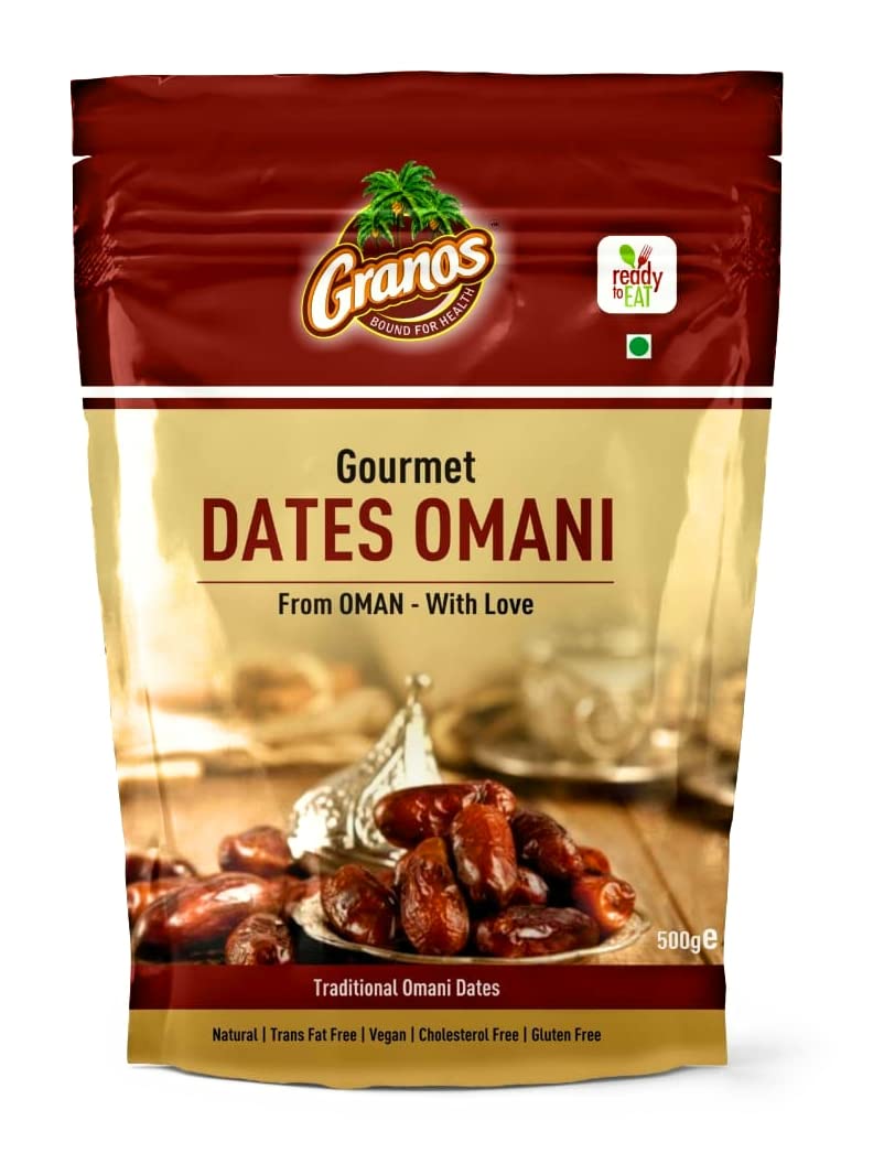 Buy Granos Gourmet Omani Dates 500 grams | The King of Dates | Fresh ...