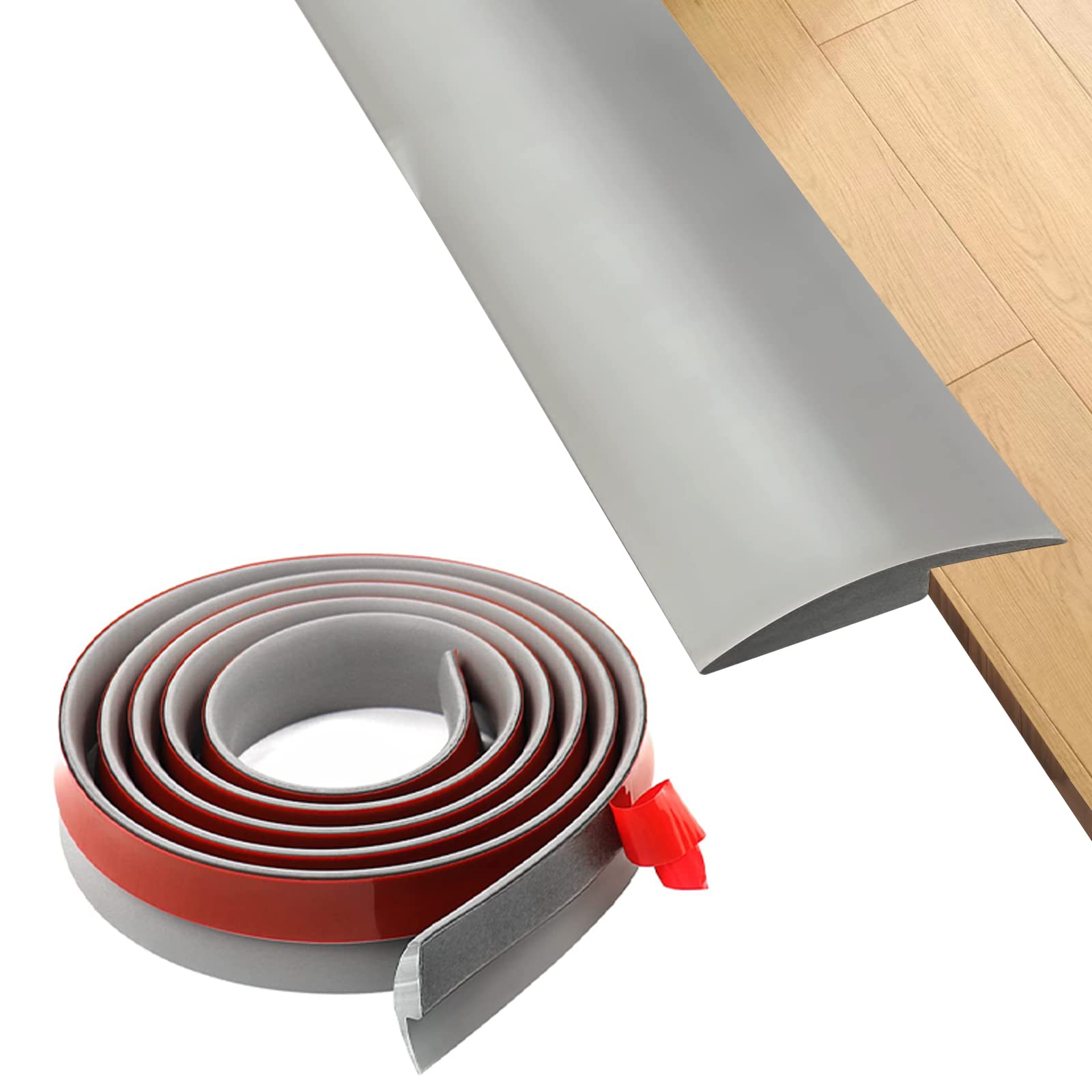 Floor Rubber Transition Strip Self Adhesive Carpet to Tile Transition ...