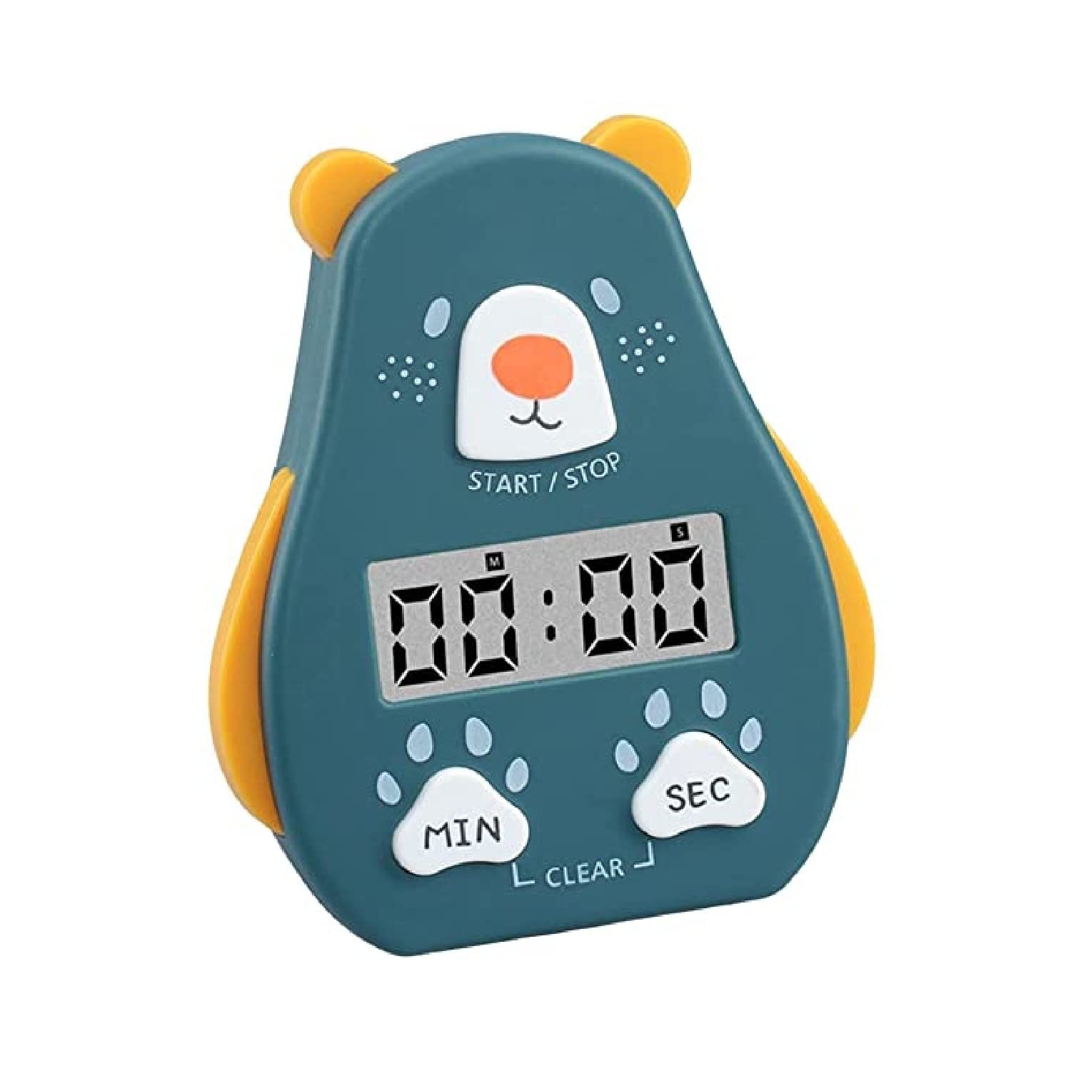ARQIVO Digital Kitchen Timer, Cute Cartoon Animal Timer LCD Display ...