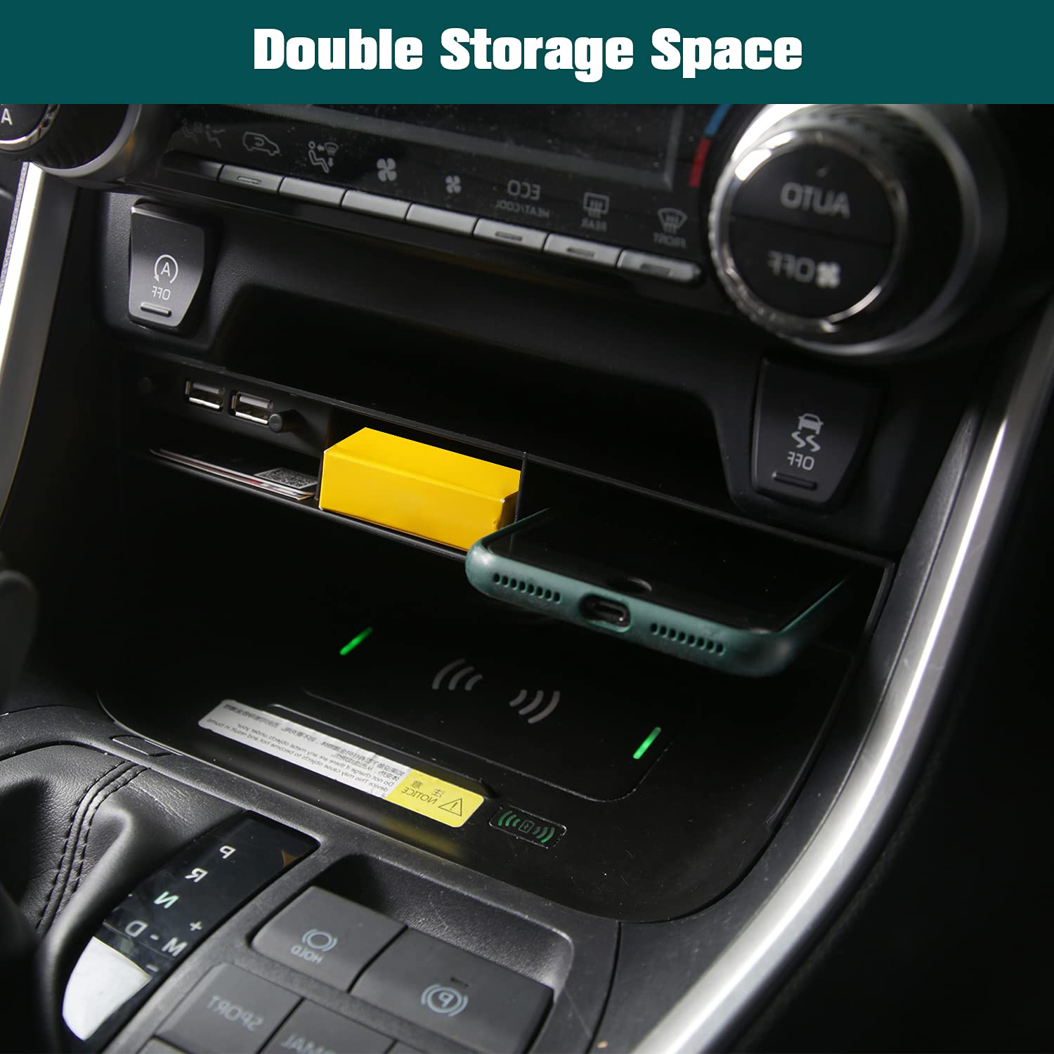 XTAUTO Center Console Organizer for Toyota RAV4 2021 2020 2019 Center ...