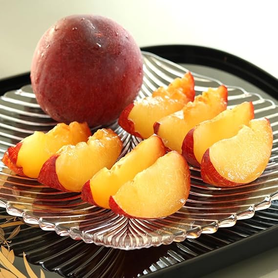 Amazon.co.jp: 高級ブランドプラム 貴陽 きよう 特大玉(6玉) 大玉(7玉) 中大玉(8玉) 約1.2kg すもも 李 山形県 高糖度 スモモ お中元 お取り寄せ グルメ ...