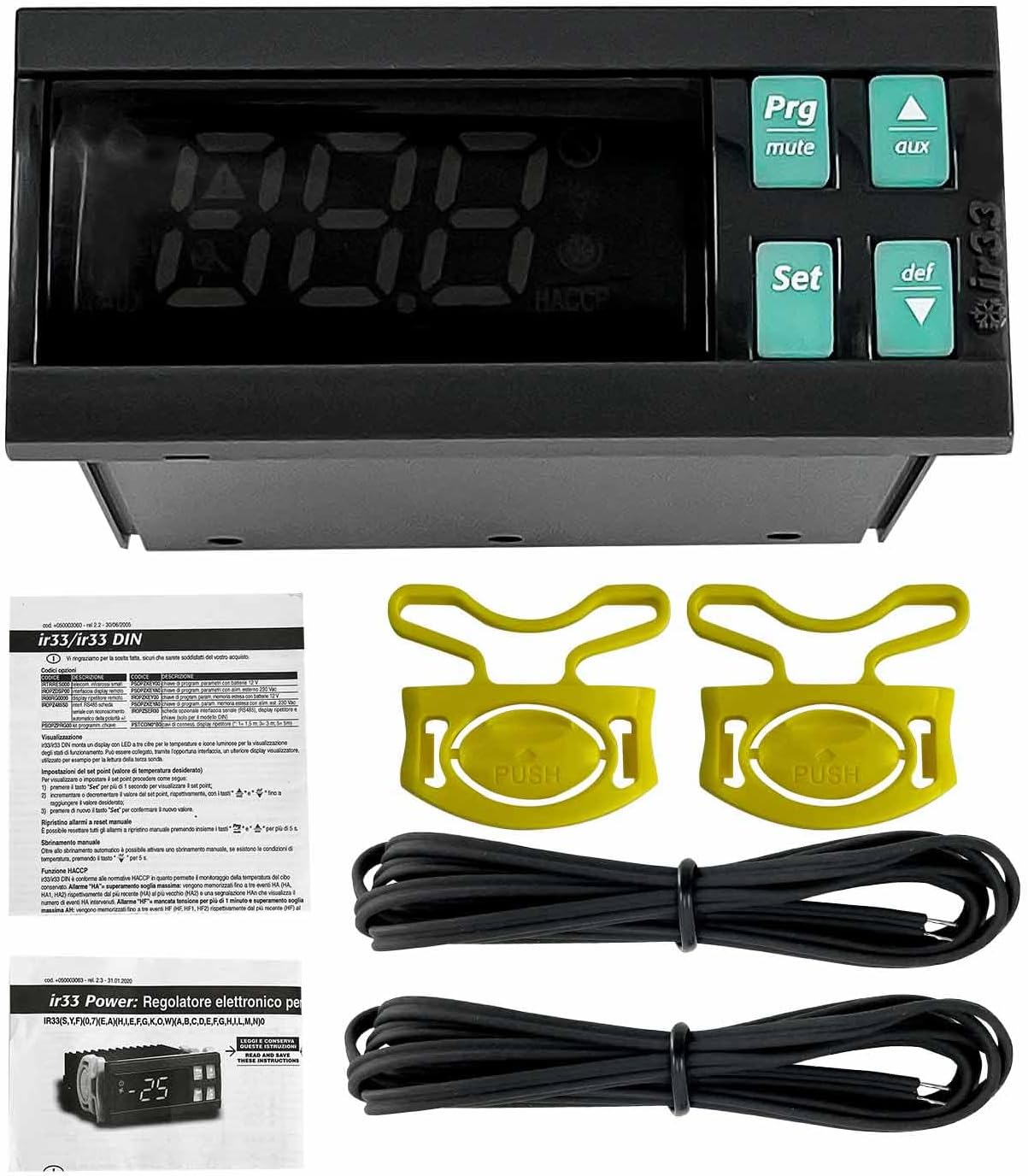 Amazon.com: QuenPenge IR33F0AHA0 Temperature Thermostat with 2 ...