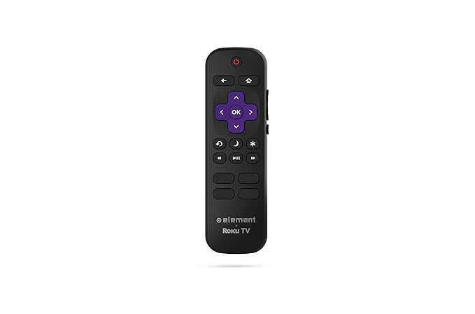 Buy Element Electronics Roku TV Remote for Element's Roku TV Model ...
