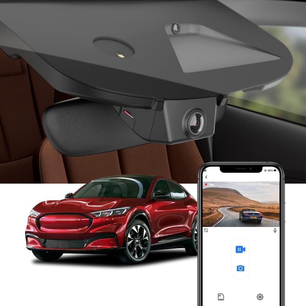 Amazon.com: Fitcamx 4K Dash Cam Suitable for Ford F150 2013-2020 XL XLT ...