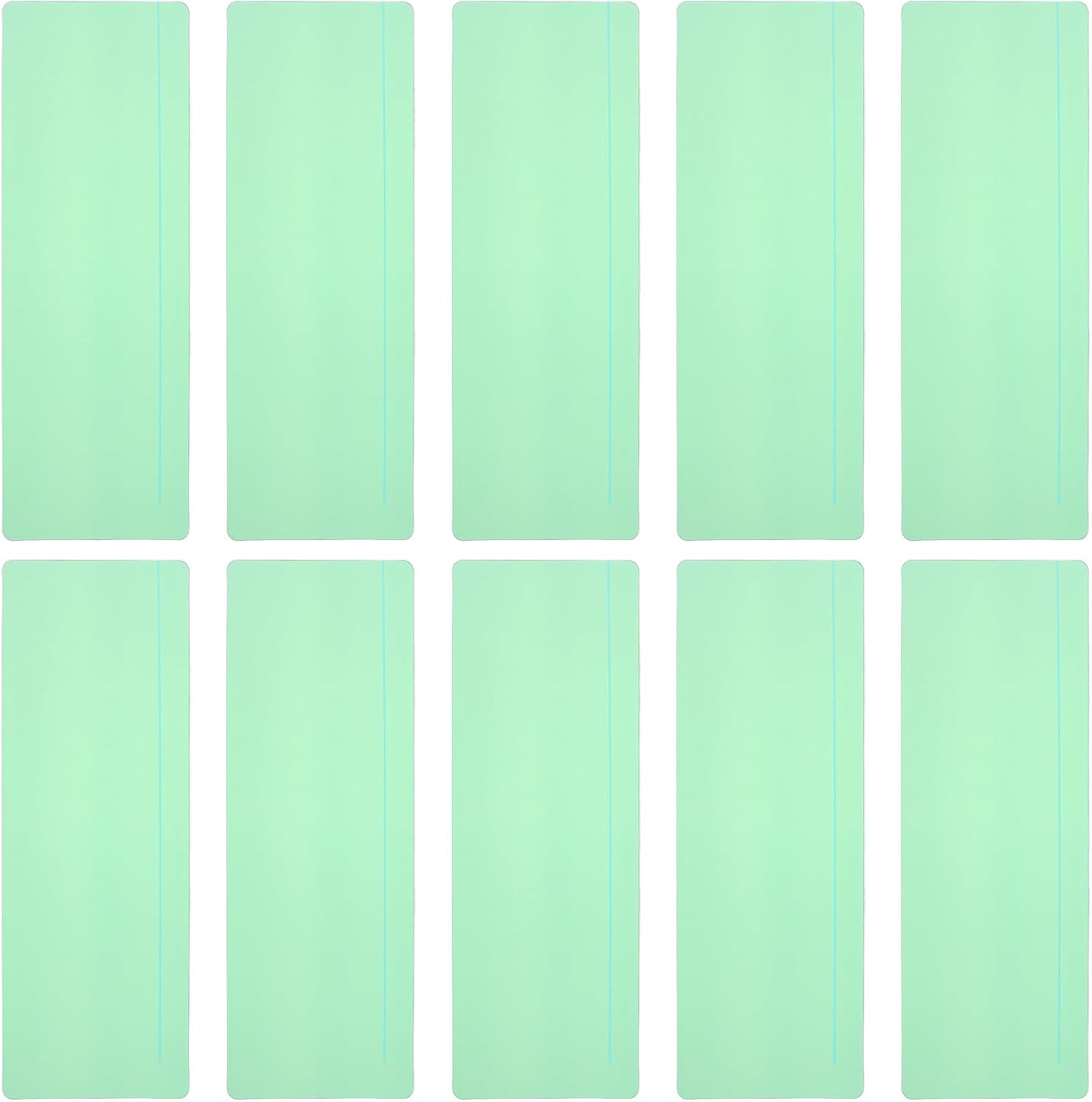 PATIKIL Guided Reading Strips, 10pcs Tracking Highlight Colored Overlay ...