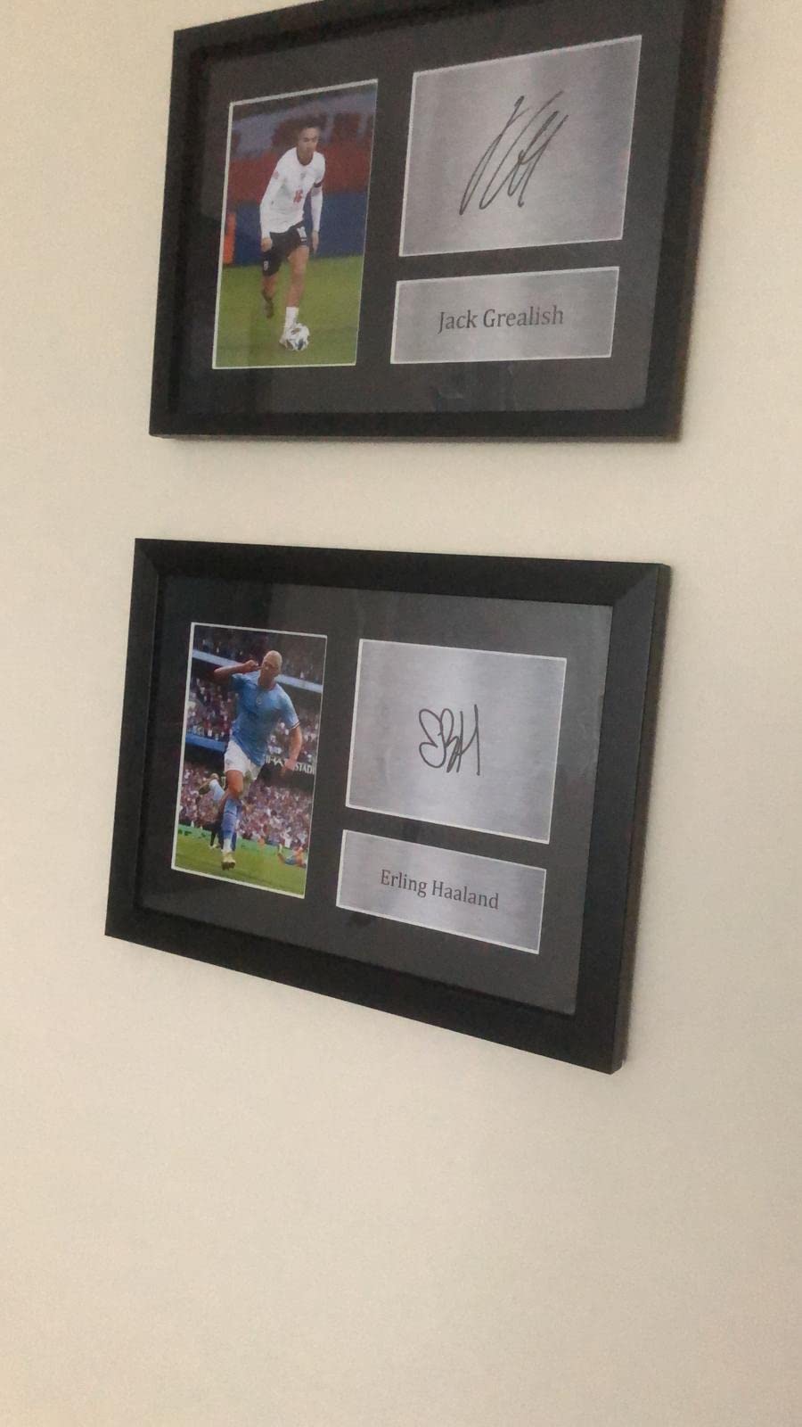 HWC Trading A4 Erling Haaland Manchester City Gifts Printed Signed ...