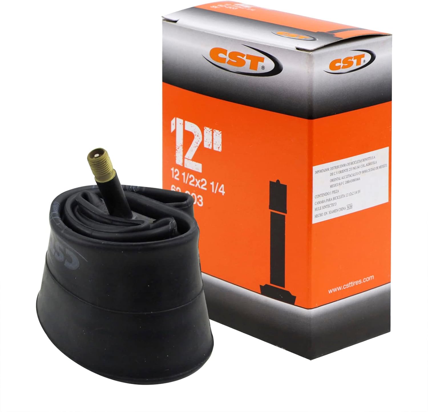 Amazon.com : Cheng Shin bicycle TUBE 12 1/2" X 2 1/4" - Schraeder Valve ...