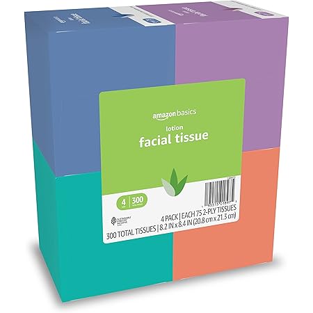 Amazon.com: Amazon Brand - Presto! Ultra-Soft 3-Ply Premium Facial ...