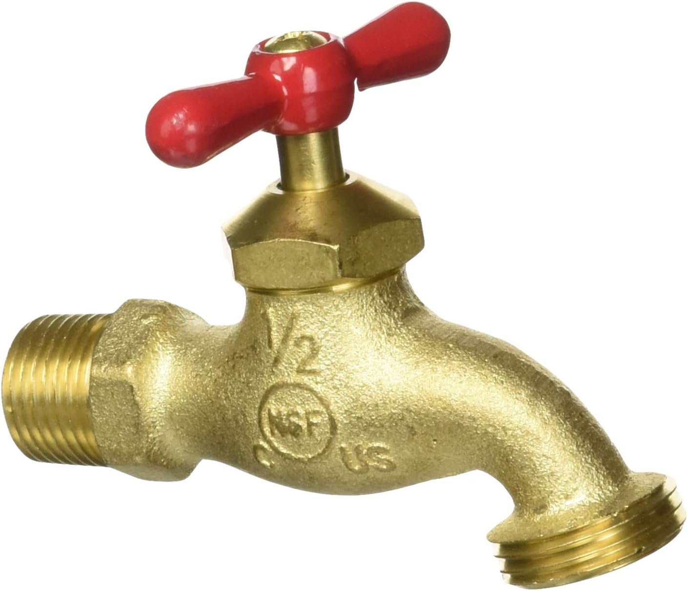 Amazon.com: Mueller Industries 103-013 Washing Machine Hose Bibb, 1/2 ...