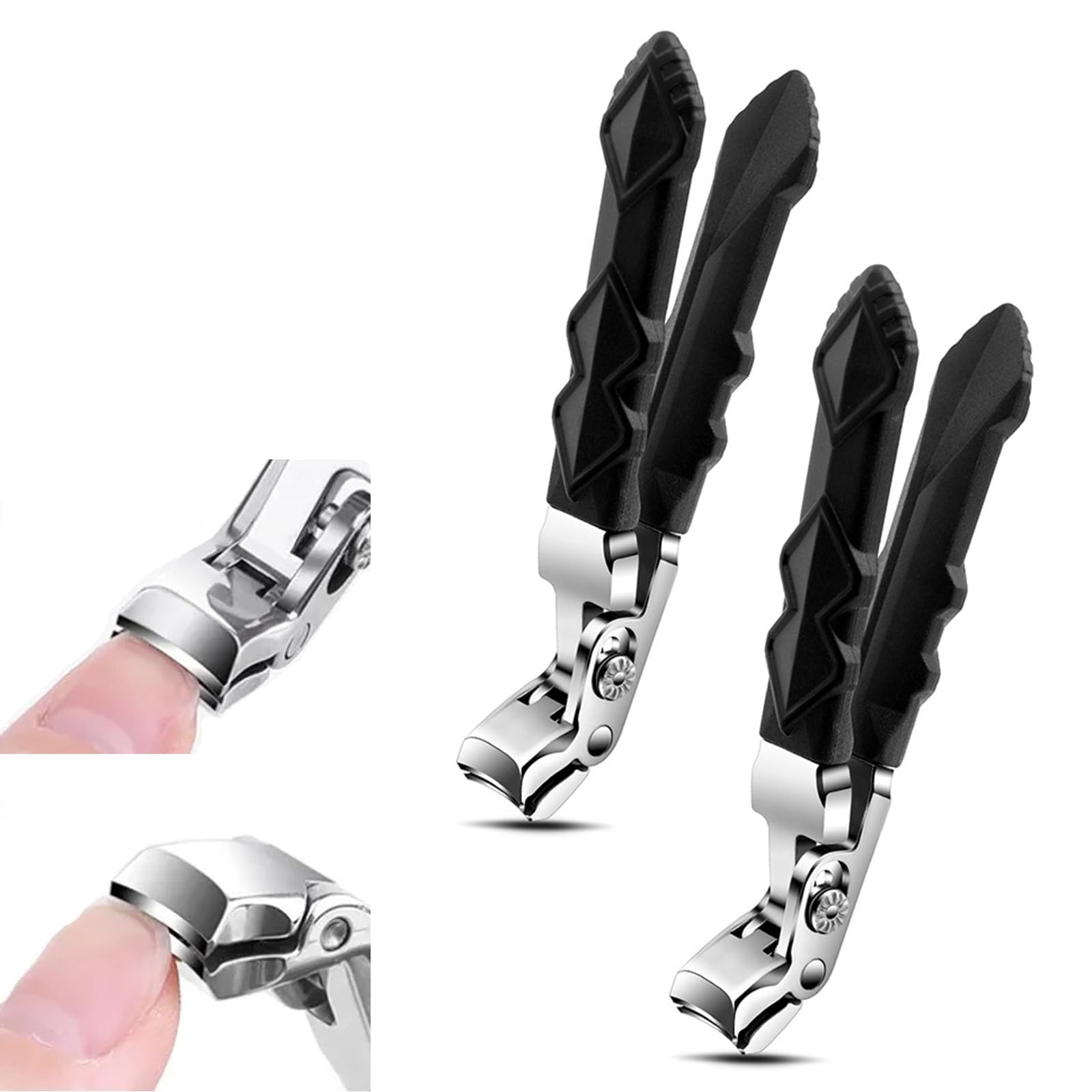 Amazon.com : Outfany Nail Clipper, PRO Toenail Clippers for Seniors ...