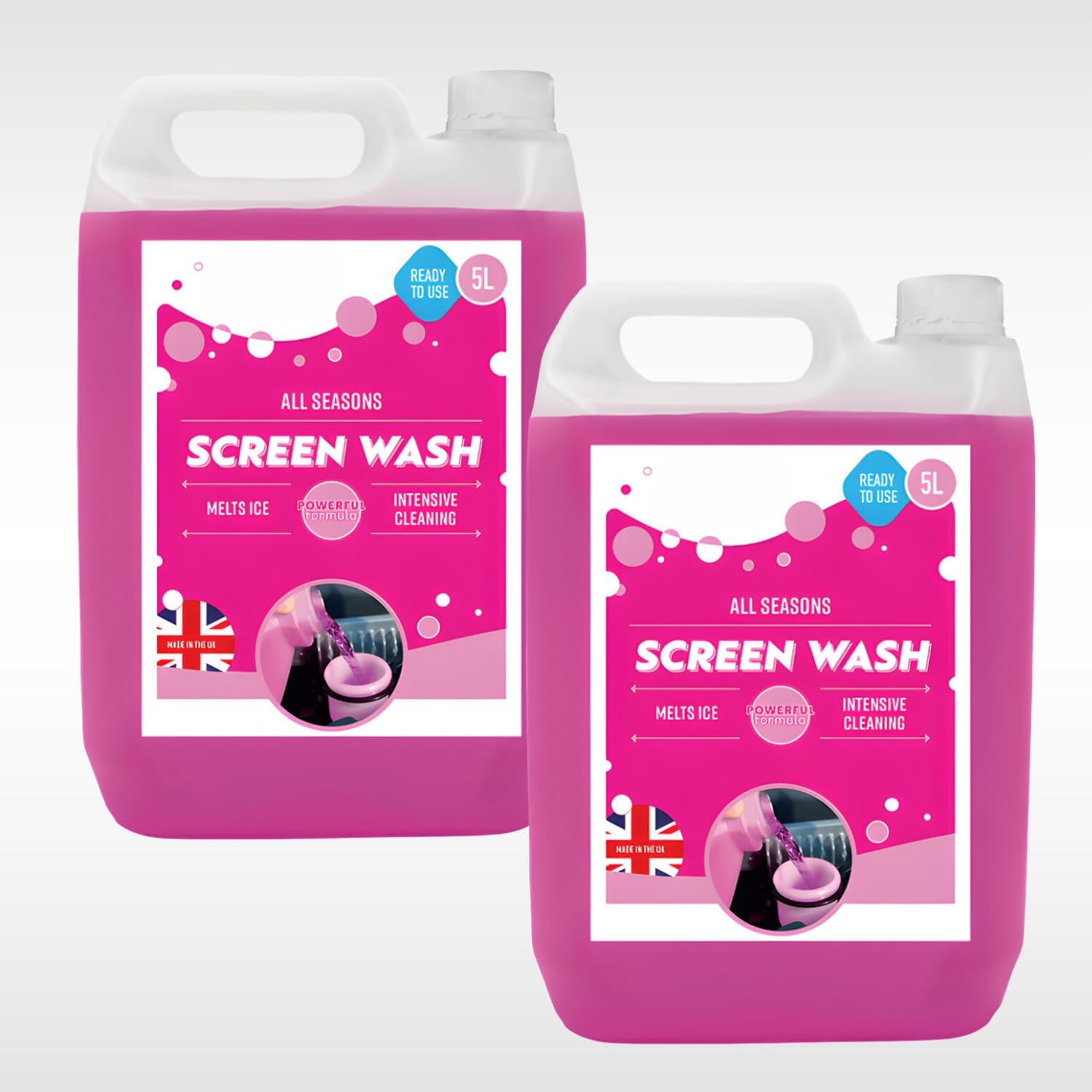Prestone Screenwash, Ready To Use Screen Wash For Cars, High ...