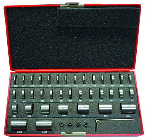 Power & Hand Tools DBM IMPORTS 36 Pc Round Space Block Set Steel ...