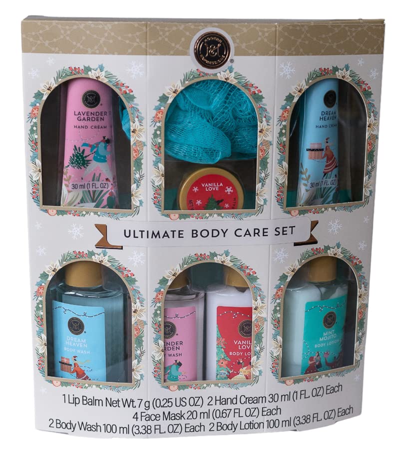 Amazon.com : Modern Expressions Ultimate Body Care Set - Complete Spa ...