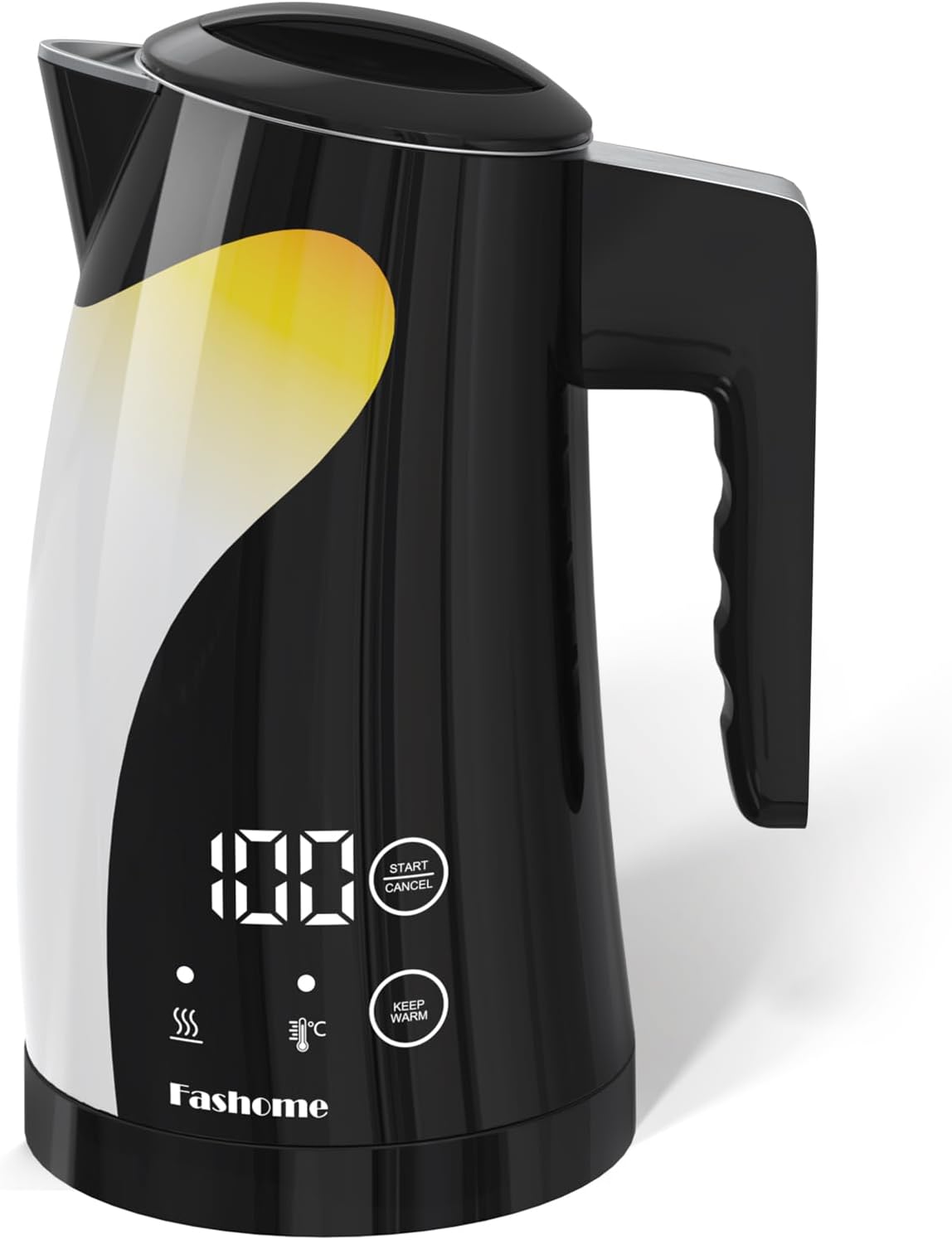 1.25L Cute Penguin Shape Electric Kettle - 5-Temperature Control, 2H ...