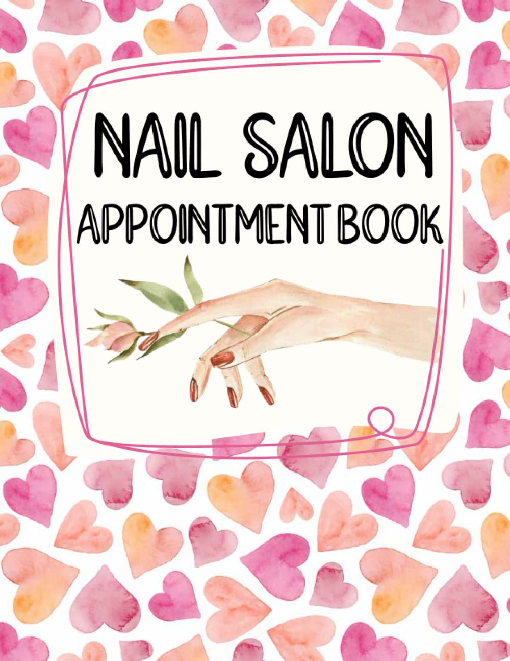 Amazon.com: Nail Tech Appointment Book 2023-2024: Nail Salon ...