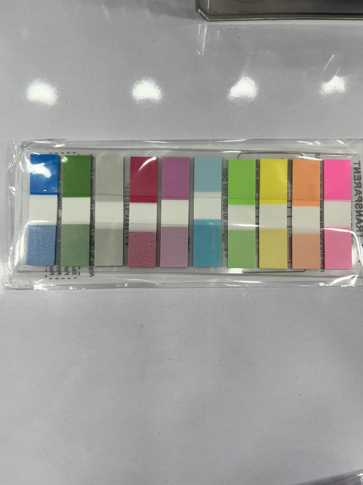 Levin Page Markers Sticky Tabs,Sticky Note Tabs, Book Tabs,Book Sticky ...