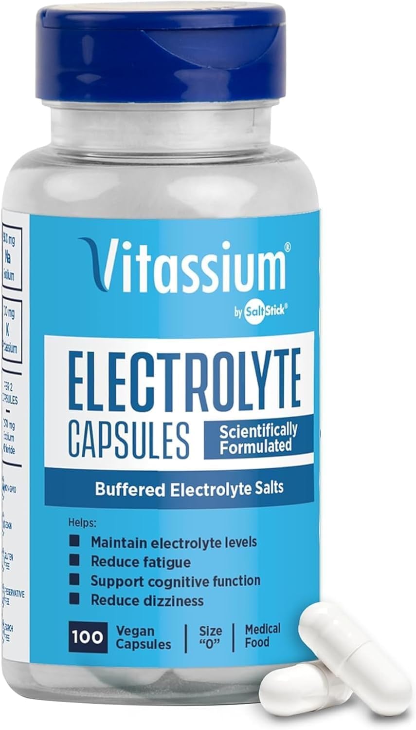 Amazon.com: Vitassium Electrolyte Capsules, Electrolytes for The ...