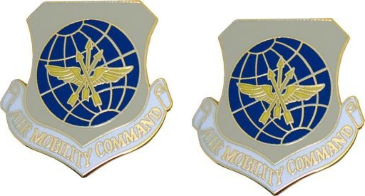 Amazon.com: Air Mobility Command Shield Lapel Pin 2 Pack : Automotive
