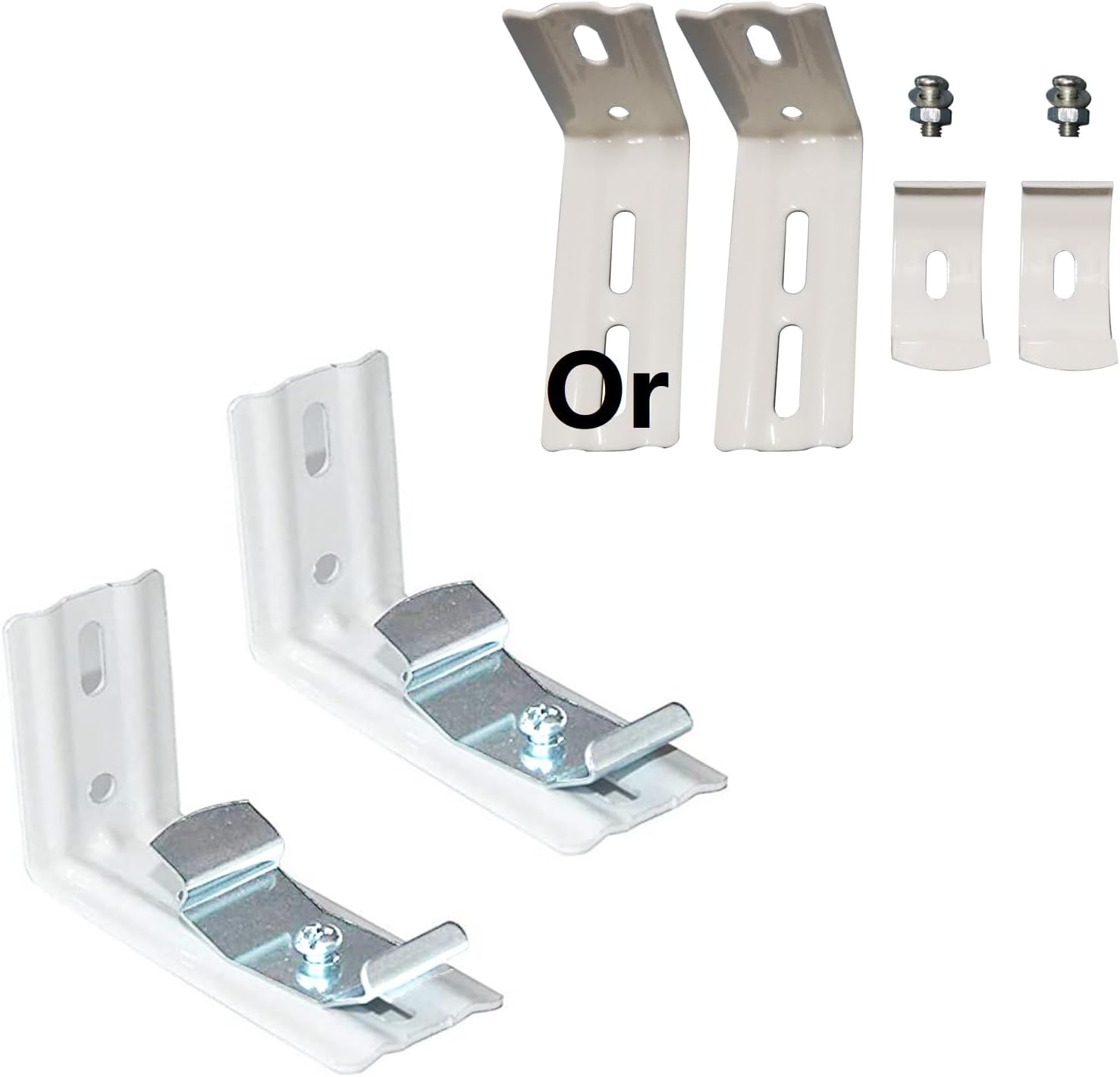 Amazon.com: 2 Pcs Practical and Long-Lasting Vertical Blind Bracket ...