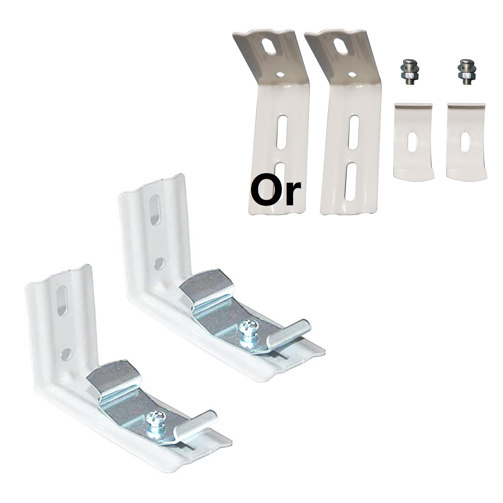 Amazon.com: 2 Pcs Practical and Long-Lasting Vertical Blind Bracket ...