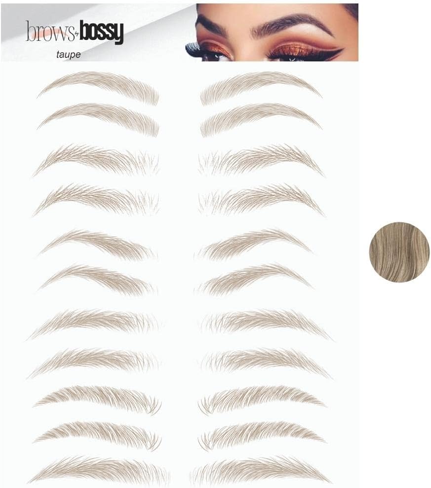 Amazon.com : Brows by Bossy Variety Styles Temporary Eyebrow Tattoos ...