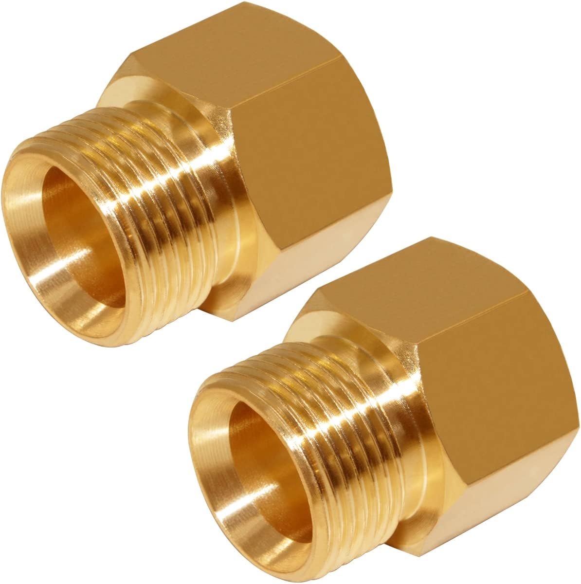 Amazon.com: Fitvell Pressure Washer Coupler M22 15mm Male Thread to M22 ...