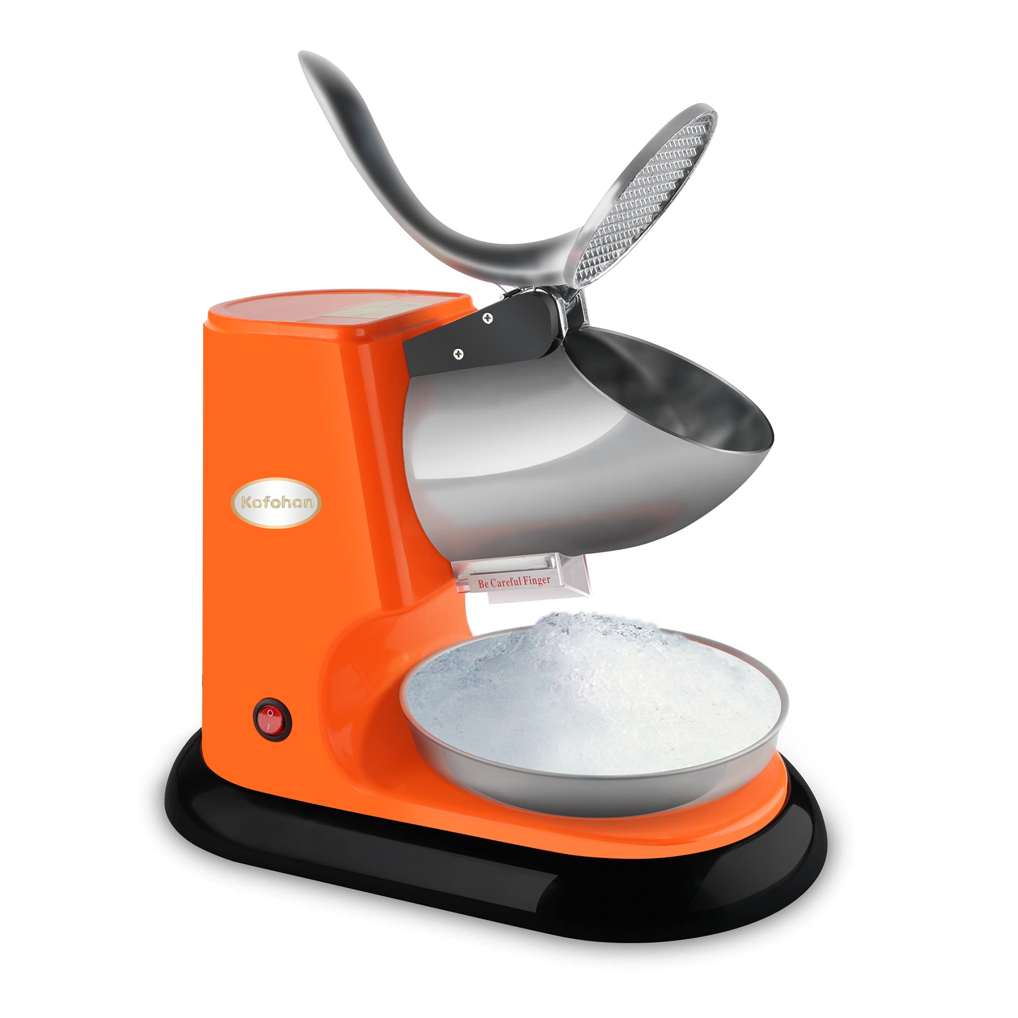 Ice Shaver, Electric Shaved Ice Machine With Three Fully Stainless ...