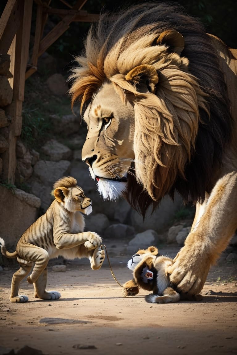 The lion and monkey eBook : kaushik, shubham: Amazon.in: Books