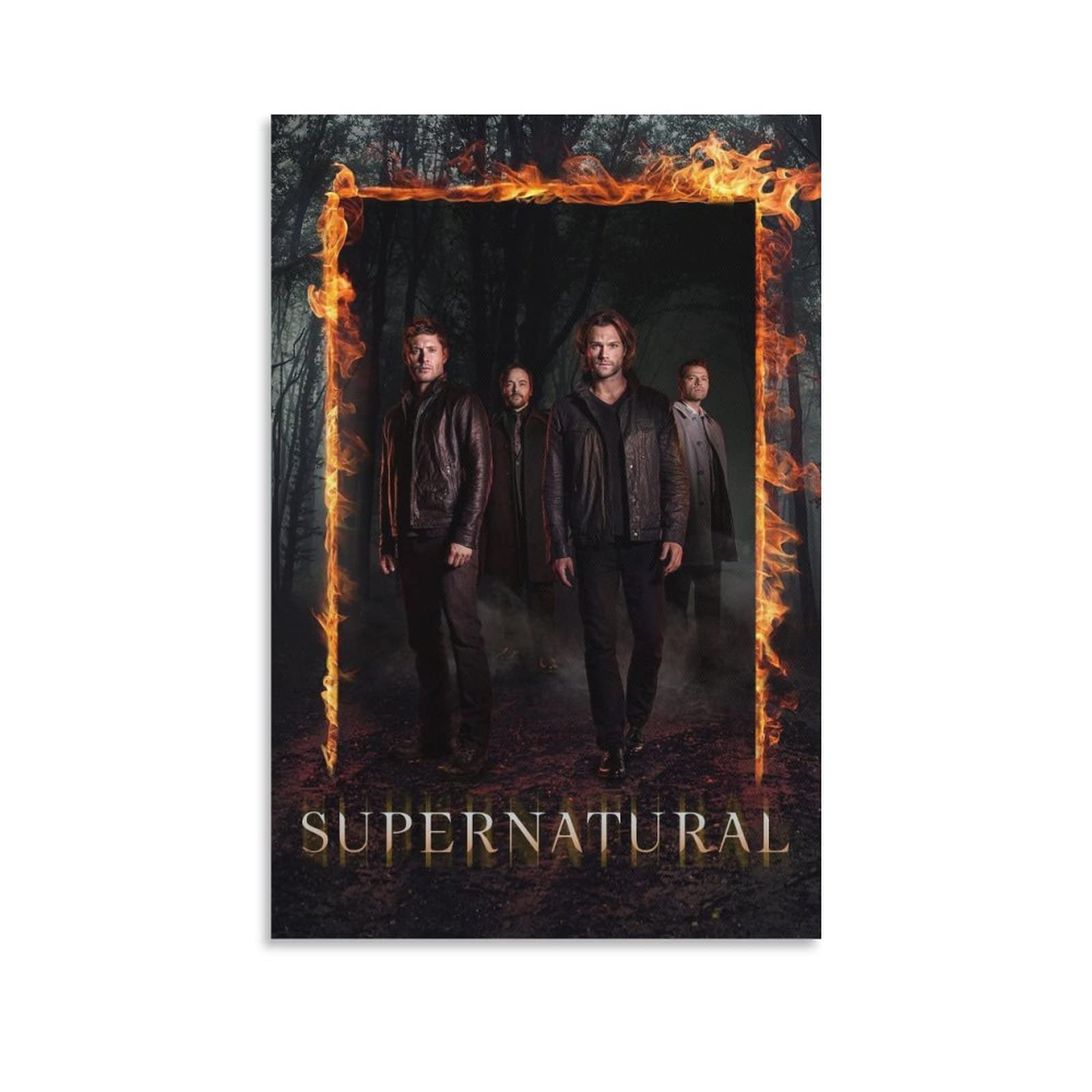 Amazon.com: Supernatural Movie Art Poster Wall Art Paintings Canvas ...