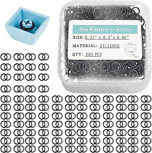 SoeFanier 200Pcs Clear O-Ring Switch Dampeners Keycap for Mechanical ...