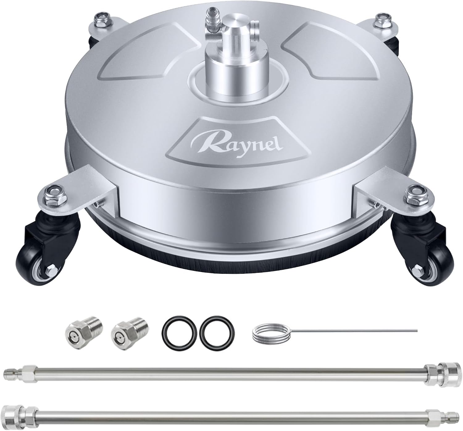 Amazon.com: RAYNEL 14'' Pressure Washer Surface Cleaner with 4 Wheels ...