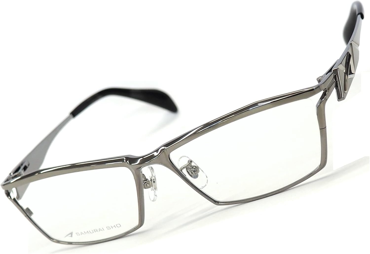 Amazon | [SAMURAI SHO] サムライ翔 智No.49 SS-T113#2グレー/シルバー 最新2022年モデル | ファッション眼鏡 通販