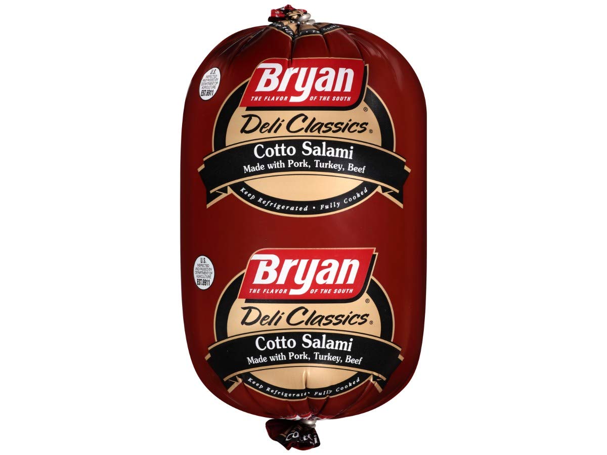 Amazon.com: Bryan Deli Classic Salami, 4.68 Pound - 2 per case ...