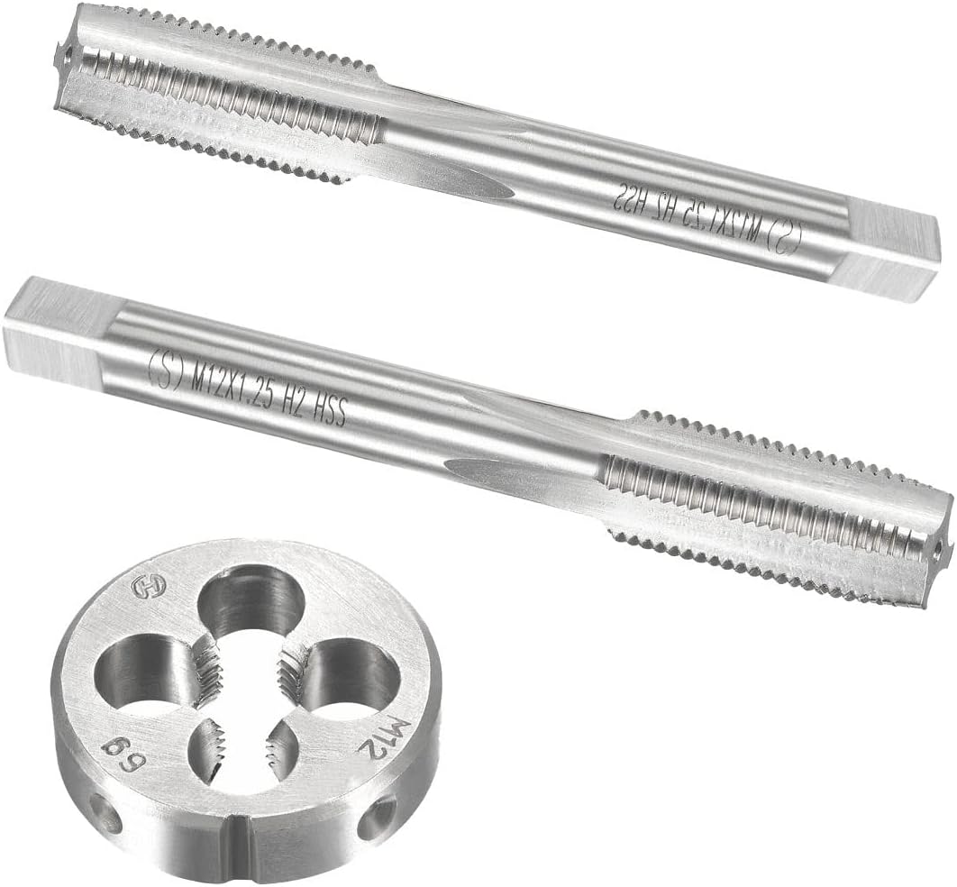 Amazon.com: Metric MM Large M6 - M24 Tap and Die Set Thread Rethreading ...