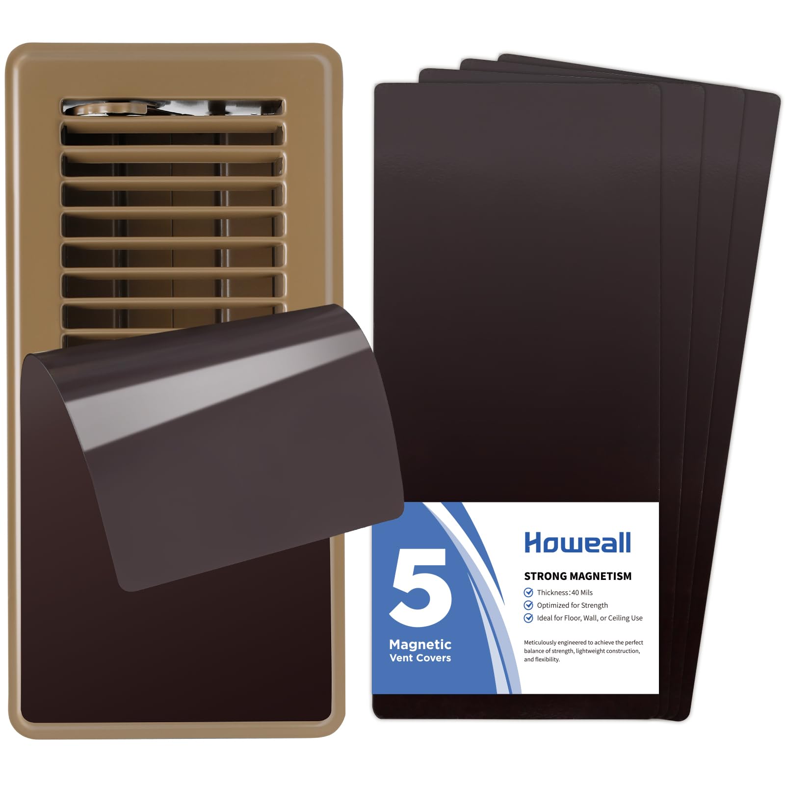 Snapklik.com : High Strength Magnetic Vent Cover For Home 5 Pack