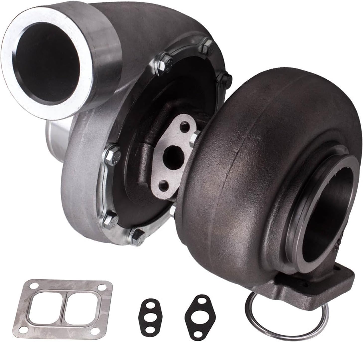 Amazon.com: ASSYA GT45 Turbocharger Compressor Up to 600+HP T4/ V-Band ...