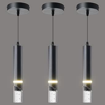 JGGWQZM Pendant Lights Kitchen Island Dimmable LED Kitchen Lighting ...