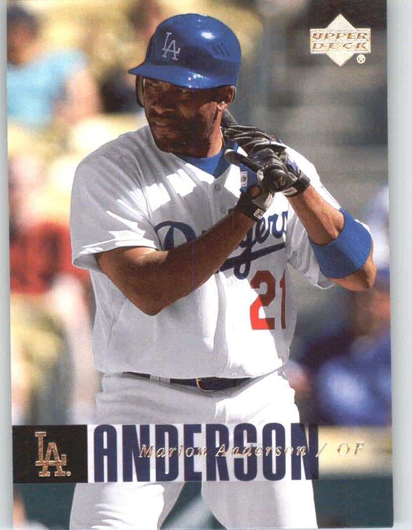 2006 Upper Deck 1157 Marlon Anderson SP Washington Nationals Update 2006-upper-deck-1157-marlon-anderson-sp-washington-nationals-update