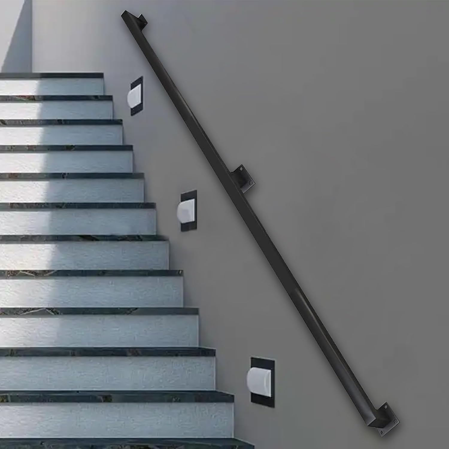 Amazon.com: Yopappol Handrails for Outdoor Steps, Wall Mount Hand ...