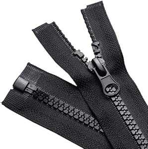 Amazon.com: 4PCS #5 28 Inch Separating Zippers(Open-end Zipper) for ...