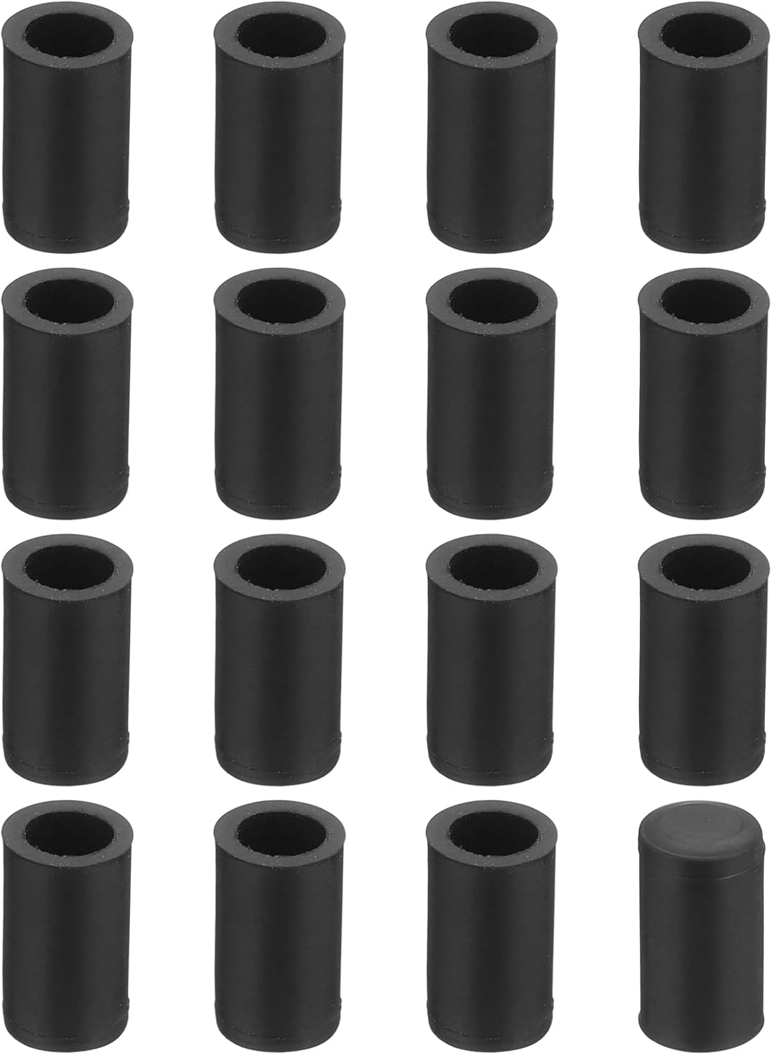 uxcell 36Pcs Chair Leg Caps, Fit OD 5mm (1/5 Inch) Non-Marking PVC ...
