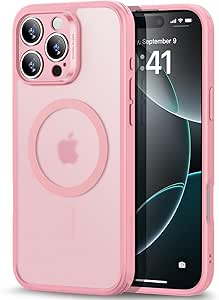 Amazon.com: ESR for iPhone 16 Pro Max Case (4 in 1) Set, Translucent Matte Case, Compatible with ...